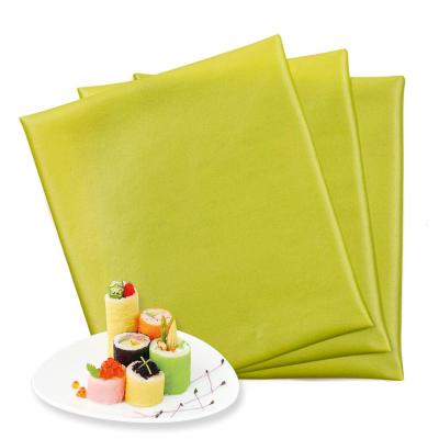 China Colorful Mamenori Sheets 21x19cm 20pcs Soy Crepe Sushi Wrappers HACCP HALAL for sale