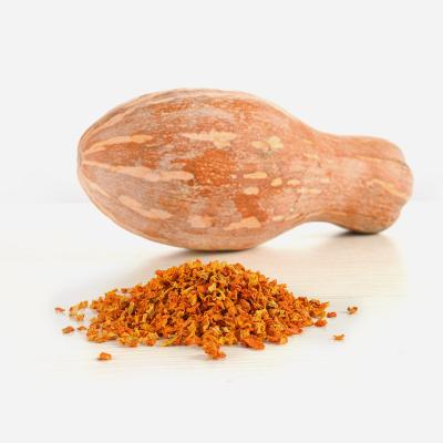 China Dehydrated Vegetables Bulk Dried Pumpkin Granular Air Dried Style for sale