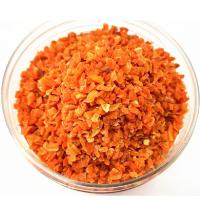 China Dehydrated Carrot Chips 200% Vitamin A No Preservatives Cross Cut Dried Carrot Flakes for sale