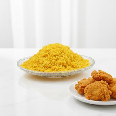 China Japanese Style Yellow Panko Bread Crumbs 2-12mm Halal Certified 10kg for Frying for sale