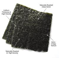 China Multipurpose Roasted Sushi Nori Sheets 19x21cm 100 Sheets Per Bag Catering Sushi Roll Temaki Onigiri Use for sale