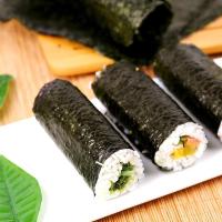 China Gold Grade Roasted Sushi Nori Sheets 19x21cm Full Size 50 Sheets Per Bag Premium Foodservice Retail Sushi Seaweed for sale