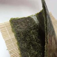 China Sushi Nori Roasted Seaweed Sheets Grade A 19x21cm 100 Sheets Per Bag Wholesale Restaurant Bulk Dark Green Yaki Nori for sale