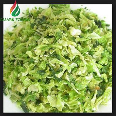 China Air Dried Cabbage Flakes Max 8% Moisture 10x10mm 15x15mm 20x20mm ISO HACCP FDA for sale