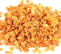 China Air Dried Sweet Potato Cubes 5x5mm Natural Orange Color Bulk 20kg for sale