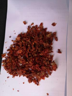 China Food Grade Dehydrated Tomato Granules 9x9mm AD Dried for Storage for sale