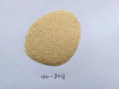 China A Grade Dried Garlic Granules Powder 40-80 Mesh Max 8% Moisture ISO HACCP for sale