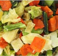 China Bulk Dried Vegetables Mix 8% Moisture Food Grade HACCP HALAL Certified for sale