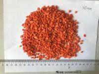 China ISO HACCP FDA HALAL Certified Low Sugar Dried Carrot Granules 5×5mm 3×3mm 20kg Package for sale