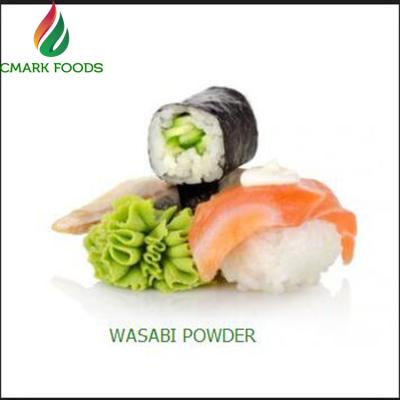 China FDA Natural Green Wasabi Powder 1kg Pack 100-120 Mesh for Sushi Seafood for sale