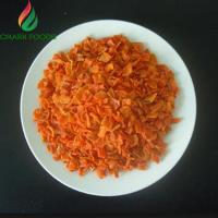 China HALAL Certified Dehydrated Carrot Chips 7% Moisture A Grade 10×10×3mm Size for Food Industry for sale