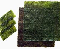 China Gold Grade Roasted Seaweed Nori Sheets 19x21cm with 5% Moisture Content - 50 Full Sheets Resealable Packaging for sale