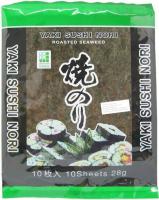 China HALAL Organic Nori Seaweed Sheets 19x21cm with 5% Moisture Content - Bulk 50 Sheets per Bag for sale