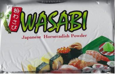 China Wholesale Spicy Green Wasabi Powder 1kg Bag 100mesh Pure Japanese Seasoning for sale