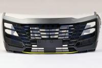China F16-2803510CACL Dashing Car Front Bumper Assembly For 2021 JETOUR X-1 Carbon Black Metallic - Black Trim for sale