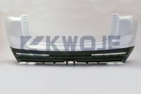 China F16-2804510 CA/CC Rear Bumper Assembly Khaki White With Muffler Holes For 2022 JETOUR Dashing for sale