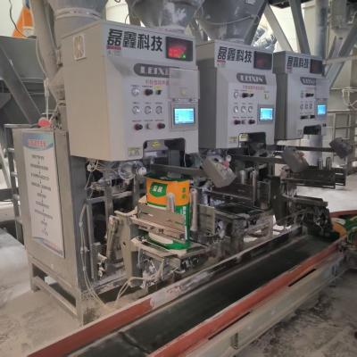 China Electric Automatic 10-50 Kilogram Per Bag Valve Bag Packaging Machine for Dry Mortar Lime Cement-with Motor Sealing Wrapping for sale