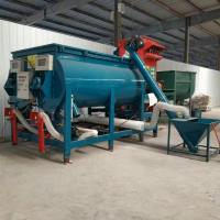 China Automatic Self-Leveling Dry-Mixing Mortar Manufacturing Machine New Production Tile Adhesive Mixer for Cement Powder Sand for sale