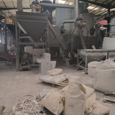 China High Efficiency Micro Dry Powder Mortar Mixing Machinery Small-Scale Factory Production Line Core Pump Component for sale