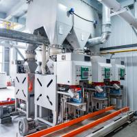 China Automatic Ultrasonic Valve Bag Packing Machine for Dry Mortar Air-floating Powder Filling Equipment No Leakage Clean Sealing for sale