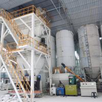China Automatic Dry Powder Mortar Mixing Equipment Building Materials Production Line Dry Mortar Machines for sale