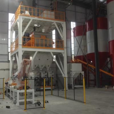 China Automatic Chinese Dry-Mixed Mortar Production Line Building Materials Manufacturing Machinery for sale