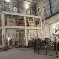 China Automatic Tile Adhesive Dry Mortar Mixer Factory Mixing Equipment Bag Palletizer Packaging Line with Valve for sale