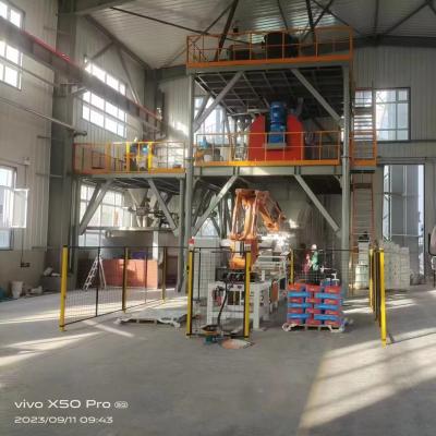 China Fully Automatic Tile Adhesive Manufacturing Machine Dry Mixing Mortar Factory for sale