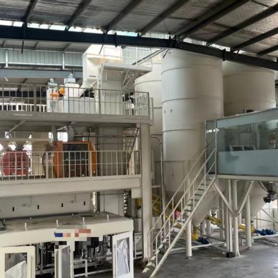 China Automated Dry Powder Mortar Production Line, Ceramic Tile Adhesive Production Line for sale