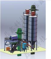 China Full Set Dry Mortar Plant Automatic Production Line for Tile Glue Manufacturing Factory One-Stop Solution with Installation for sale