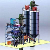 China An Automated Dry-mixed Mortar Production Line with an Annual Output of 30,000 Tons, a Dry-mixed Mortar Factory for sale