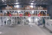 China Fully Automatic Dry Mortar Mixing Plant Wall Putty Plaster Gypsum Sand Cement Mixer Ceramic Tile Adhesive Grout Making Machine for sale