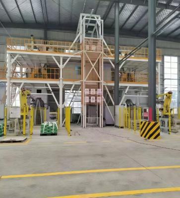 China Automated Tile Adhesive Production Line, Automated Dry Powder Mortar Factory for sale