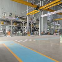 China An Automated Dry Powder Gunning Clay Production Plant with a Capacity of 100 Tons Per Day for sale