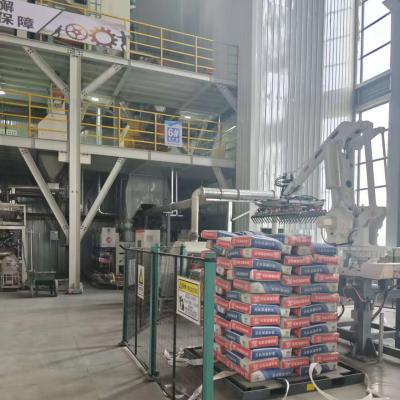 China Automated Dry-mixed Mortar Production Line, Gypsum Putty Powder Production Line, Ceramic Tile Adhesive Production Line for sale