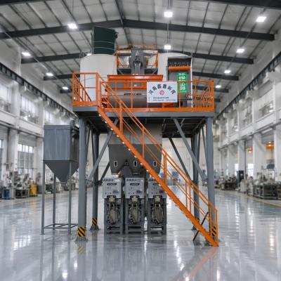 China An Automated 10-ton Per Hour Tile Adhesive Production Line for Large Dry-mixed Mortar Factory for sale