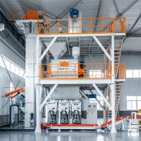 China 10t/h Automatic Dry Mortar Mixing Equipment Complete Production Line Turnkey Project for sale