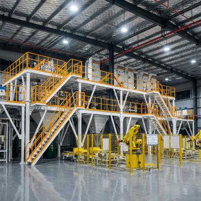 China 10-30t/h Fully Automatic Dry Mix Mortar Production Line Turnkey Factory Setup for High Strength Construction Mortar for sale