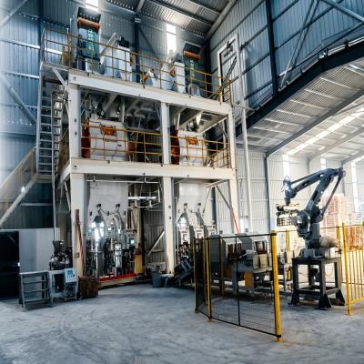 China Customized Dry Mix Mortar Plant Automatic Production Line for Various Mortar Wall Putty Tile Adhesive Manufacturing Machine for sale