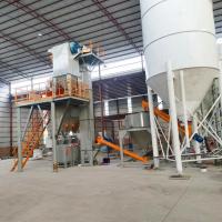 China High Strength Dry Mortar Production Line Automatic Wall Putty Skim Coat Plant with High Precision Weighing & Packing System for sale