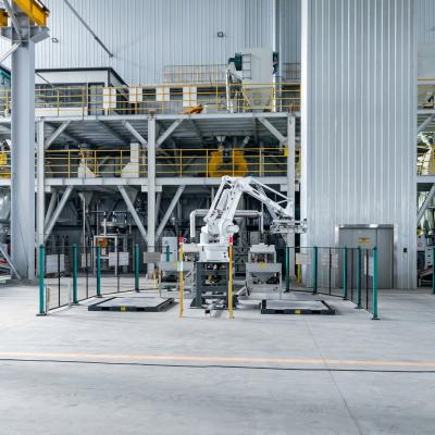 China Modular Dry Mix Mortar Plant Expandable Automatic Production Line for Tile Glue & Wall Putty Factory Complete Setup Solution for sale