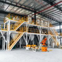 China Modular Design Automatic Dry Mortar Production Line Easy Installation Mini to Large Scale Cement Powder Mixing Equipment for sale