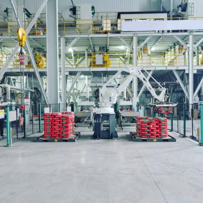China Twin-Shaft Paddle Mixer Automatic Dry Mortar Plant High Consistency Production Line for Cement Base Wall Plaster & Render for sale