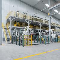 China High Return Dry Mortar Production Line Automatic Wall Putty Skim Coat Batching Plant Industrial Grade Mortar Making Equipment for sale