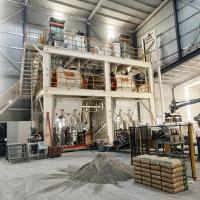 China High Return Dry Mortar Production Line Automatic Wall Putty Skim Coat Batching Plant Industrial Grade Mortar Making Equipment for sale