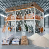 China Low Operating Cost Automatic Dry Mix Mortar Plant with Energy-Saving Motor for Efficient Wall Plaster & Masonry Mortar Factory for sale
