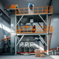 China Low Operating Cost Automatic Dry Mix Mortar Plant with Energy-Saving Motor for Efficient Wall Plaster & Masonry Mortar Factory for sale