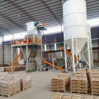 China Cost-Effective Automatic Dry Mixed Mortar Plant for Rapid Construction Site Production of Tile Glue & Waterproof Mortar Case for sale