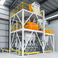 China Cost-Effective Automatic Dry Mixed Mortar Plant for Rapid Construction Site Production of Tile Glue & Waterproof Mortar Case for sale