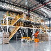 China Fast Installation Automatic Dry Mortar Plant for Quick Project Startup Tile Adhesive Production Line Factory Direct Price for sale